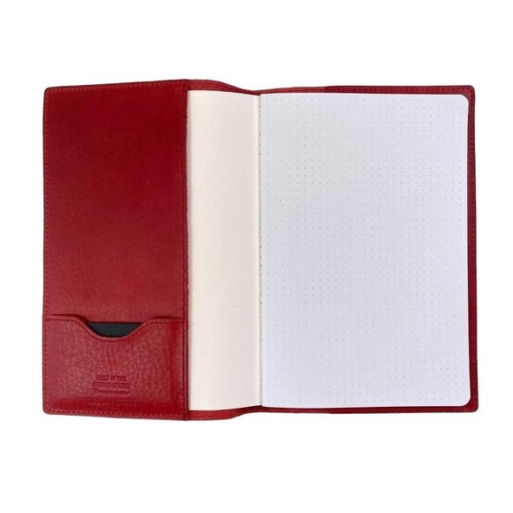 Shinola | Office | Shinola Red Leather Journal Cover 8pg Notebook And ...